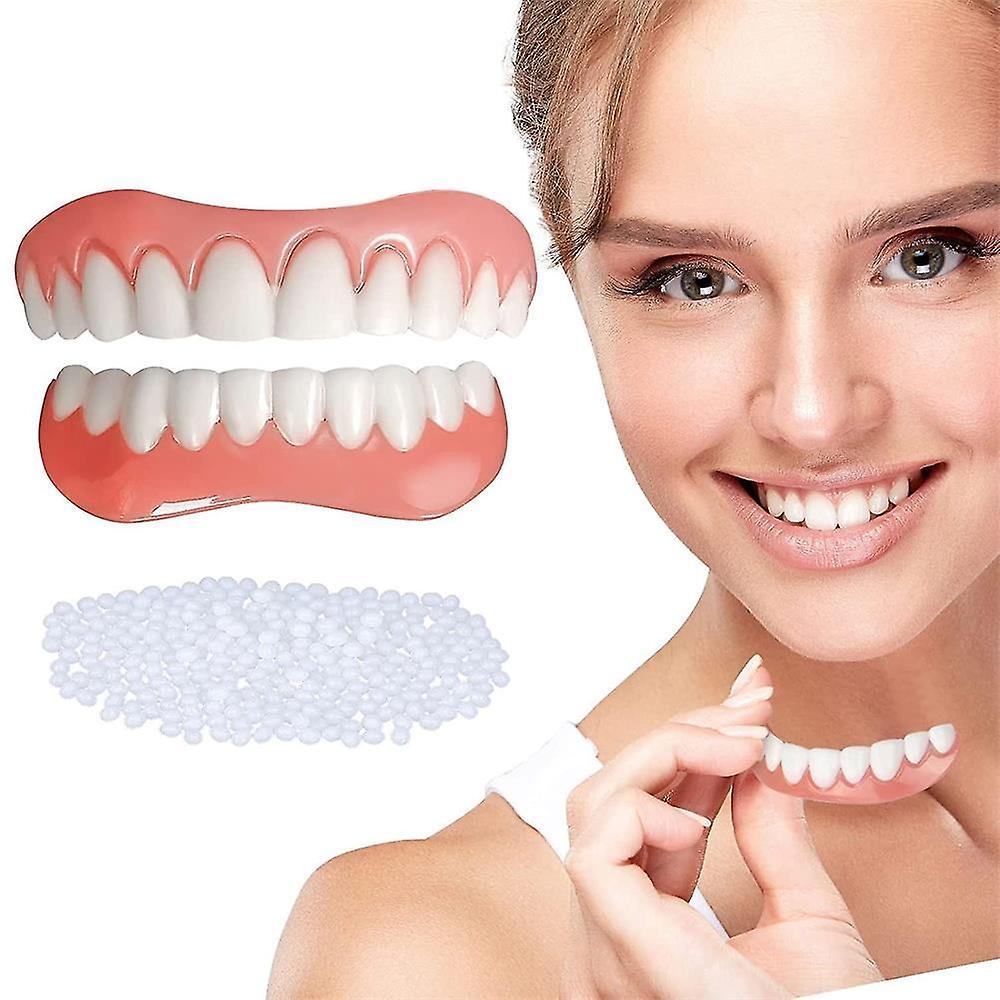 2 Sets Of Dentures, Upper And Lower Dentures, Protect Teeth, Restore ...