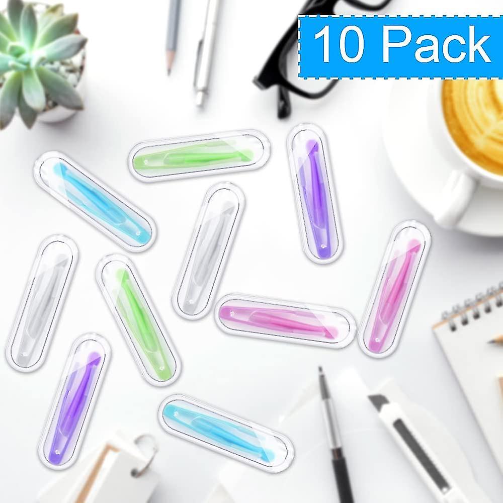 10pcs Contact Lens Tweezers, Silicone Tweezers, Soft And Hard Contact ...