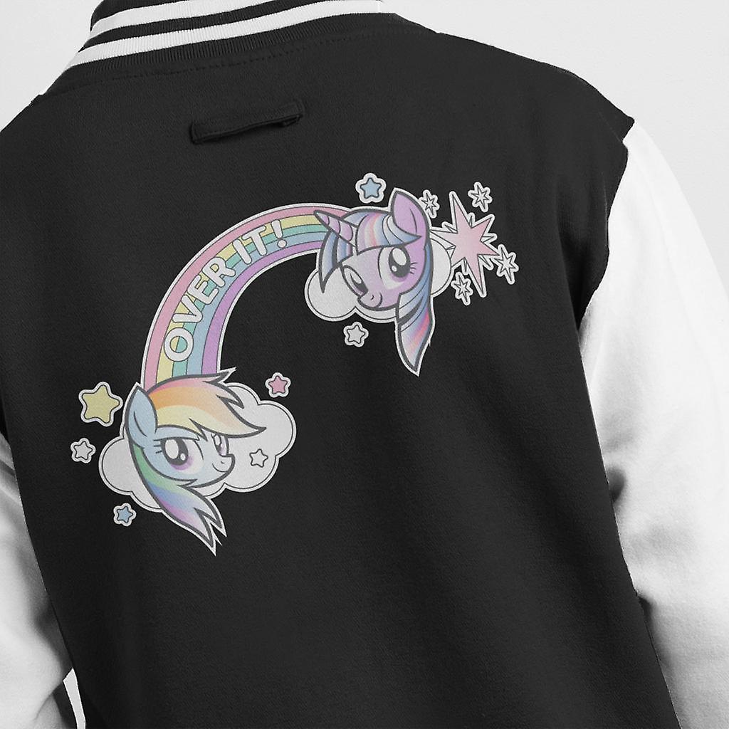 My Little Pony Rainbow Over It Men's Varsity Jacket | Fruugo US