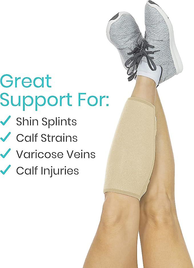 SQCLV Calf Support - Adjustable shin splint support - Calf compression ...