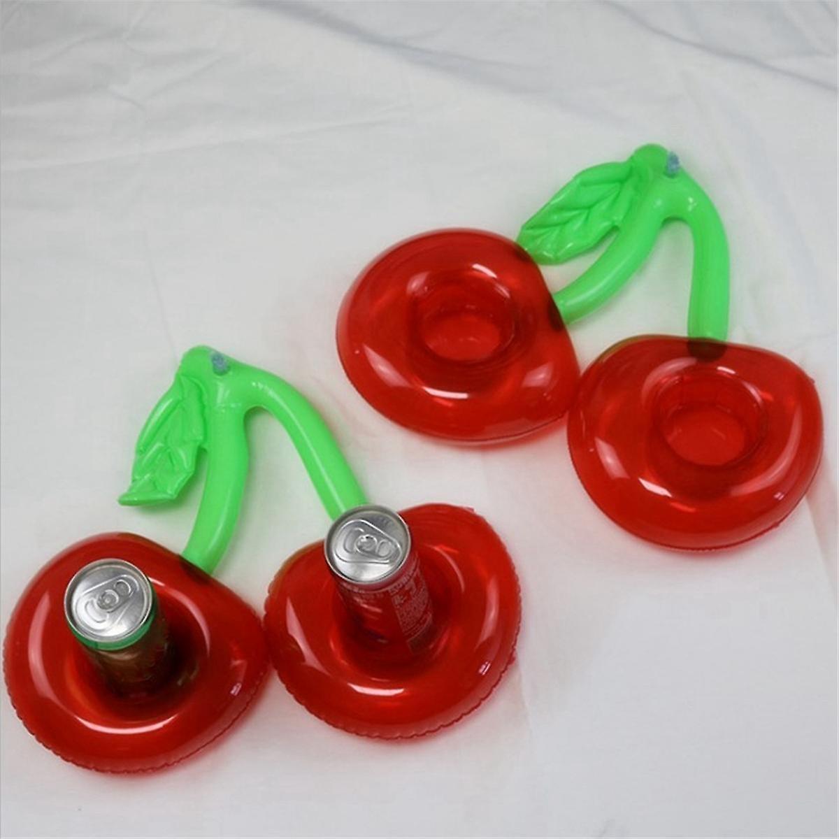 5Pcs Floating Inflatable Cup Holder Swimming Pool Drink Inflatable Ring ...
