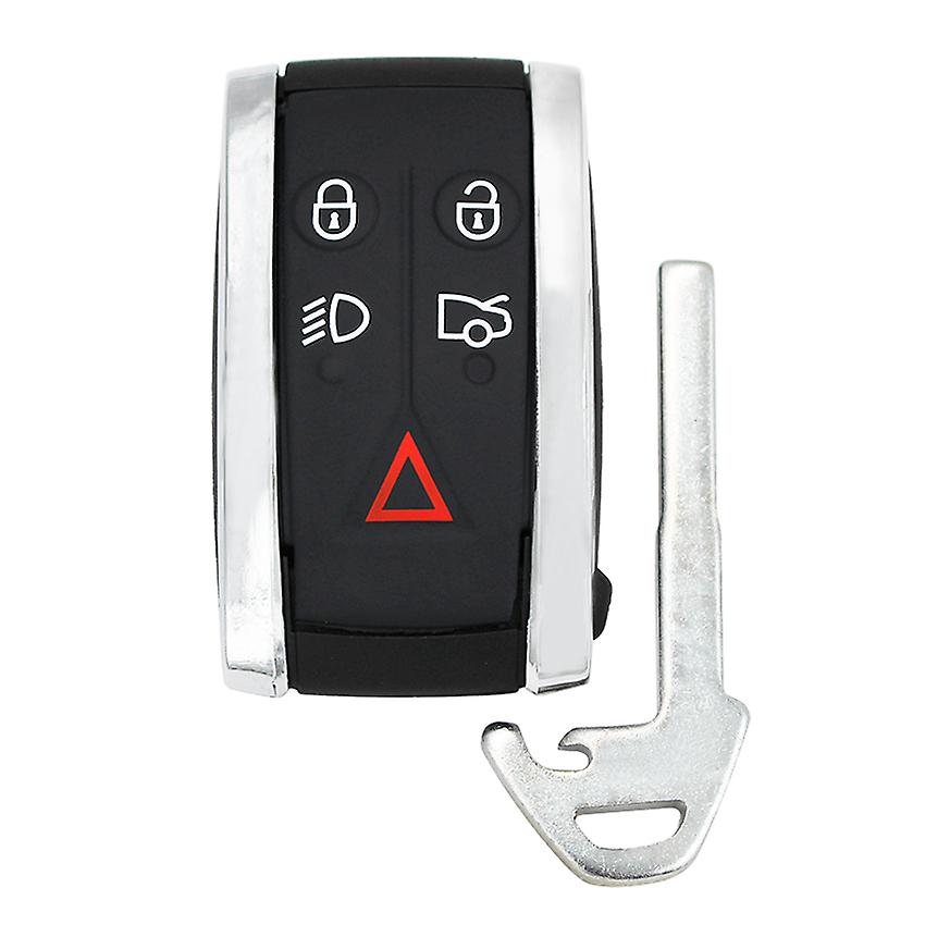 5 Buttons Smart Remote Key Fsk 315/433mhz Id46 Chip For Jaguar Xf Xfr ...