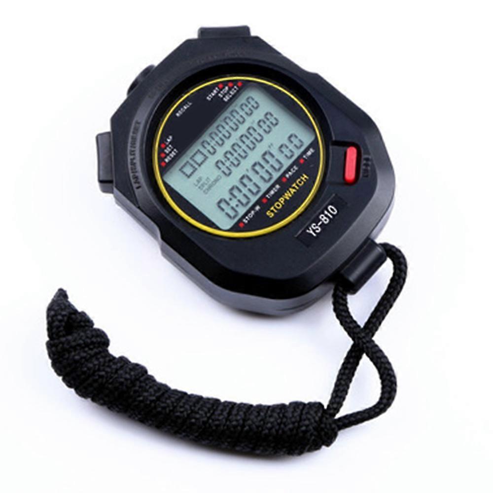 Stopwatch Timer Digital Track Stopwatch with Countdown TimerBlack ...