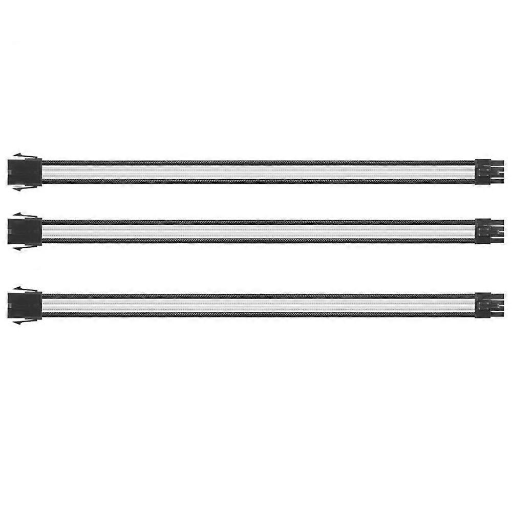 PSU PCIe 8 Pin to GPU 6Pin + 2 Pin PSU Power Supply Extension Cable ...