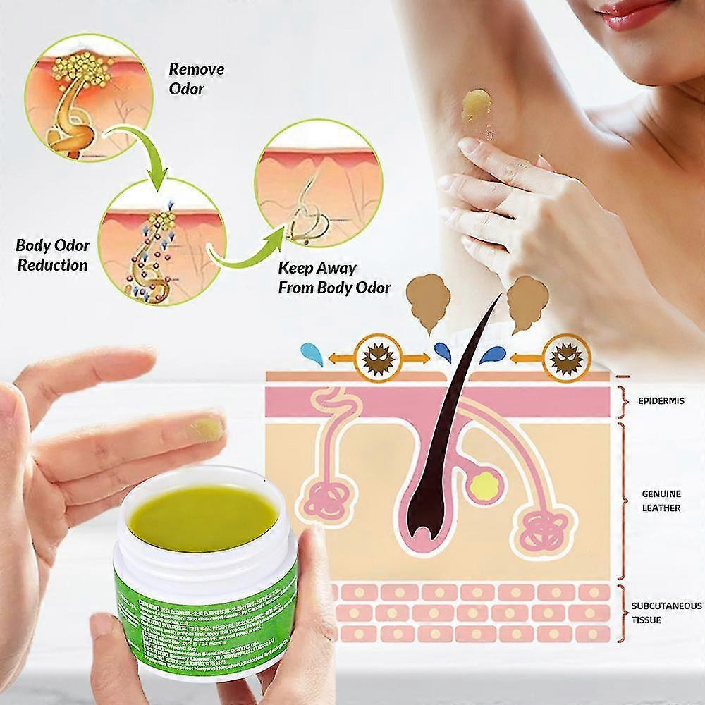 10g Armpit Odor Cream Body Odour Remover Cream For Unisex Armpit Sweat ...