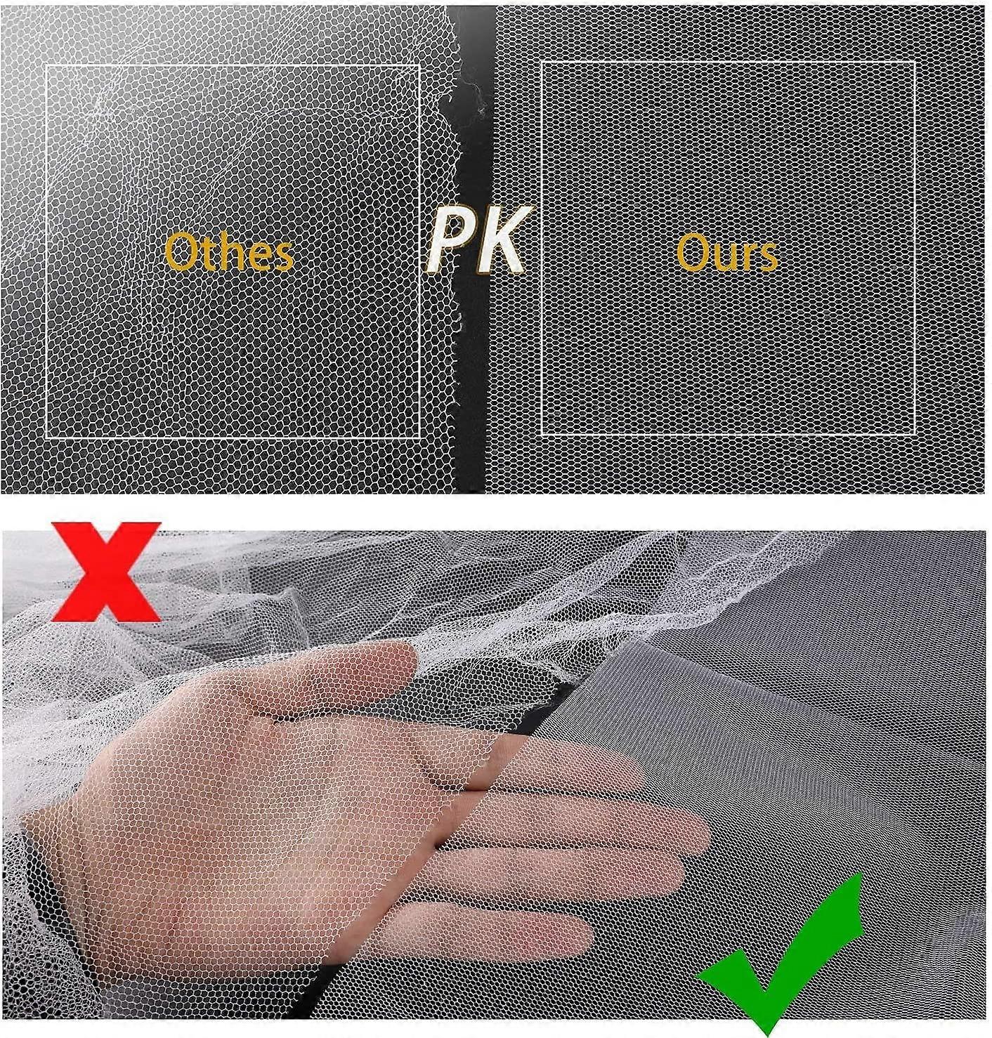 Self Adhesive Invisible Window Screen 1.3m x 1.5m Insect Flying Window ...