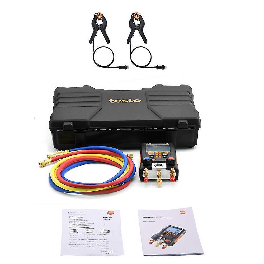 Testo 550s/557/549 Gauge Refrigeration Digital Manifold Electic with ...