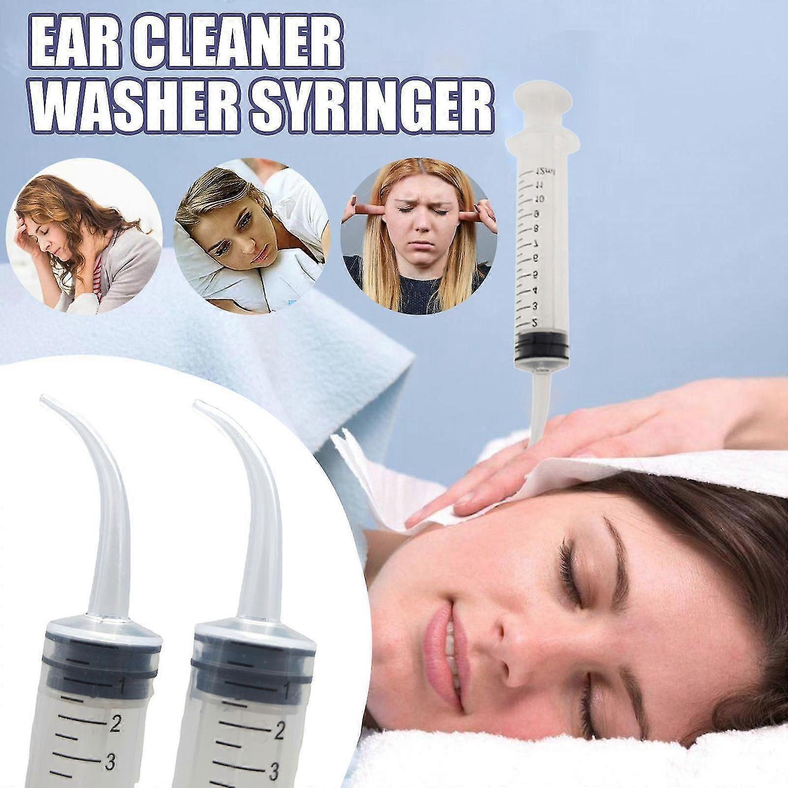 Ear Wax Removal Set with Ear Washing Syringe Ear Irrigation Cleaning ...