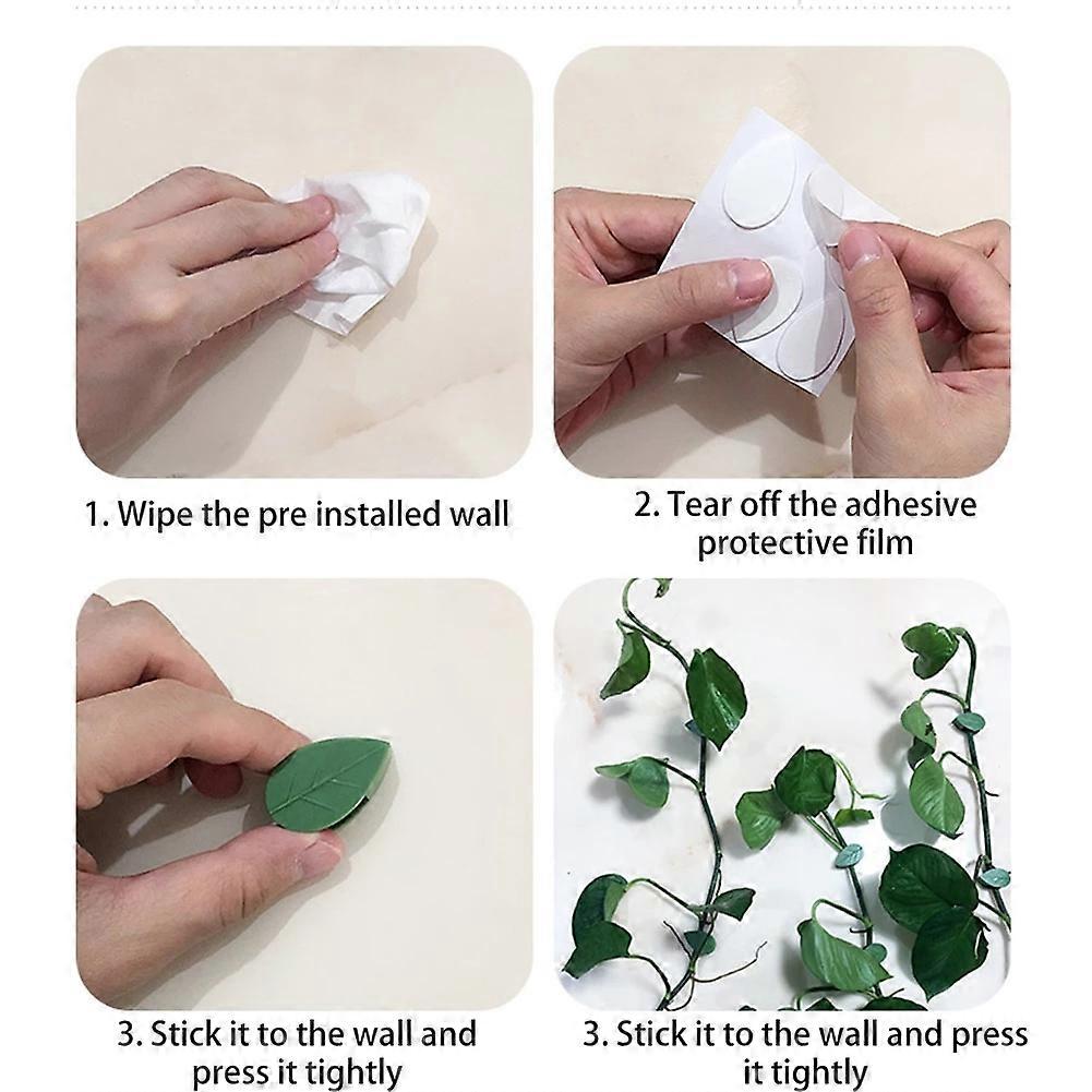 ZK-10 Pack Invisible Plant Climbing Wall Fixed Rattan Rattan Support ...