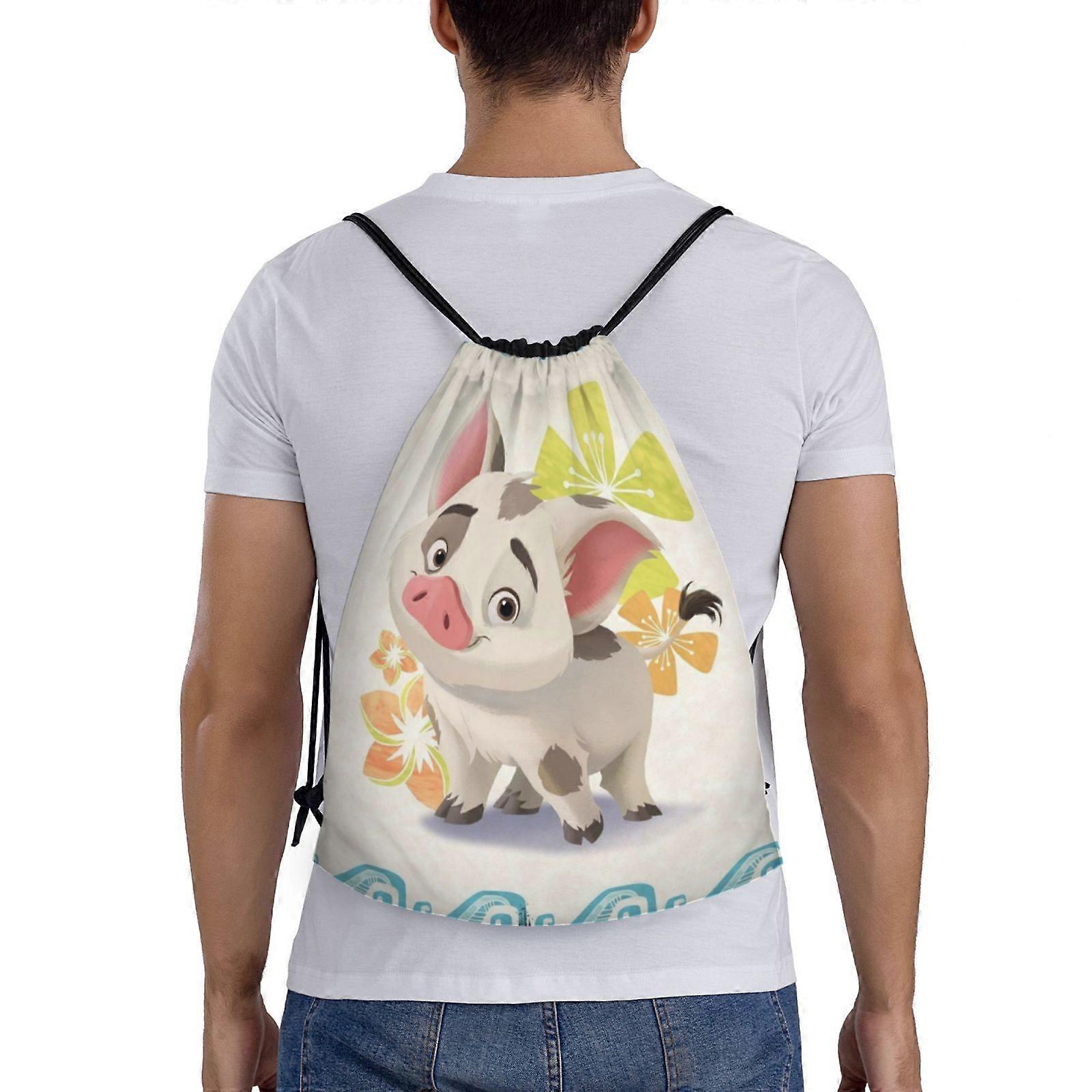 Moana (33)Drawstring Backpack Sport Gym Bag For Yoga Swimming Gymsack ...