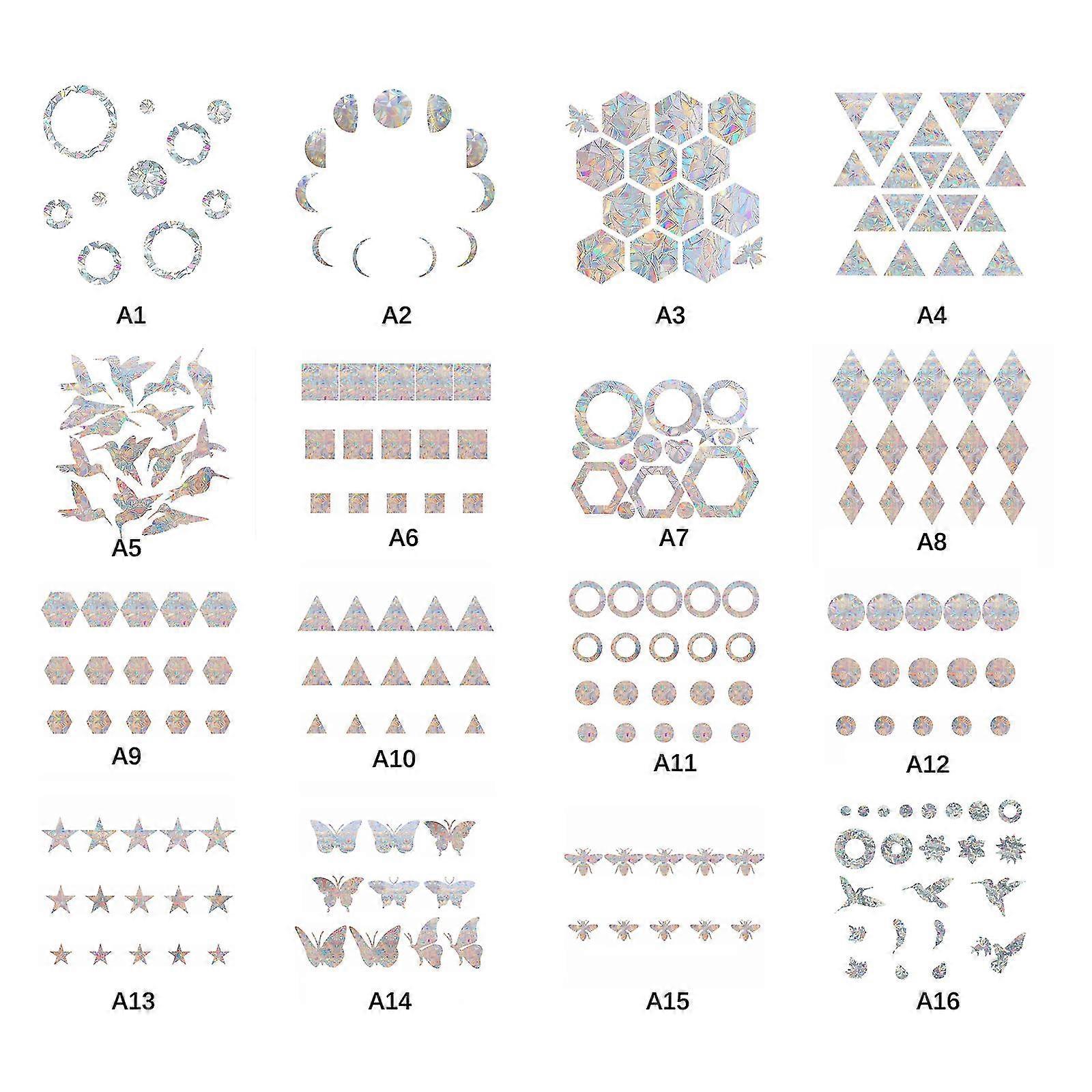 Regenbogen Prisma Decal Elektrostatische Aufkleber Spiegel Paste Pvc Kreative Tightly Anti ...