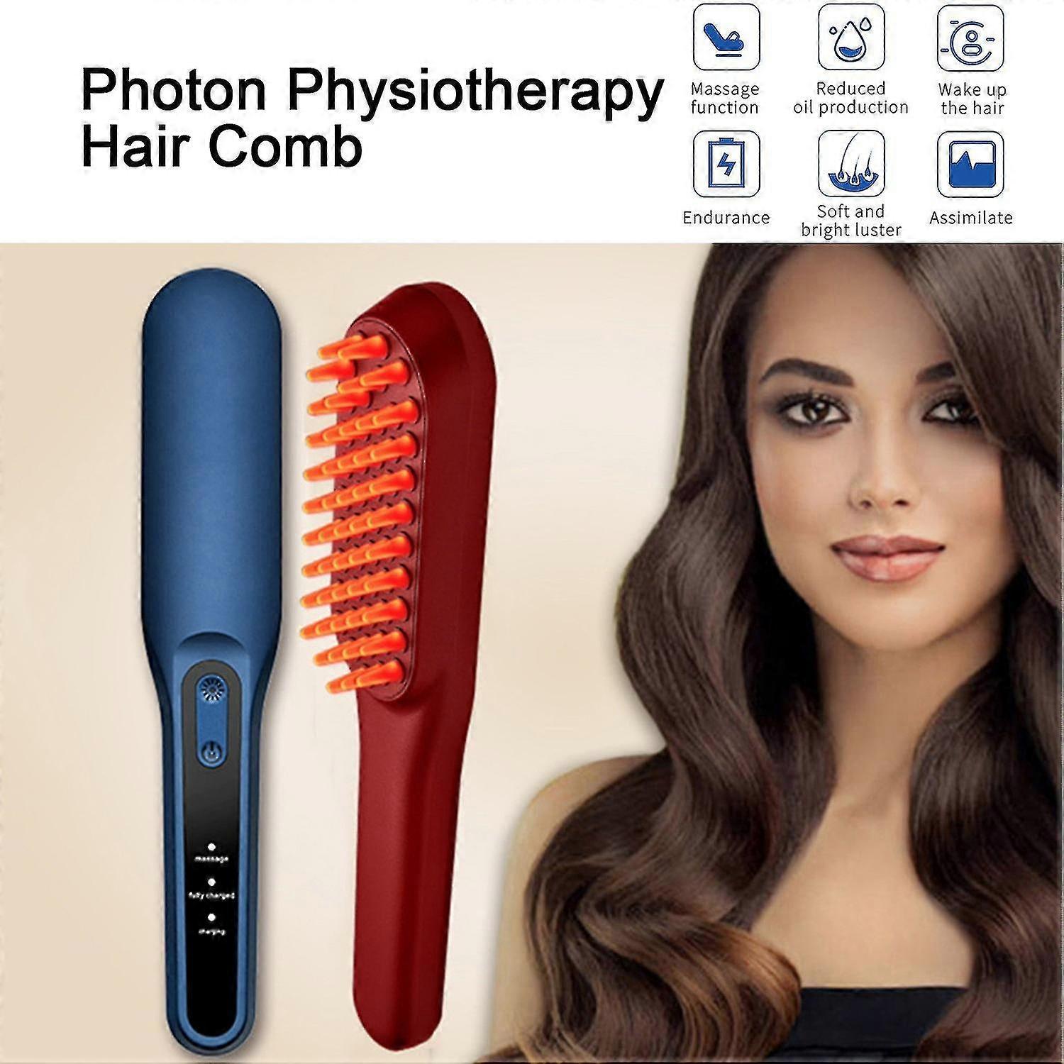 Anti Hair Loss Comb With Therapy Infrared Red Light Phototherapy Scalp ...