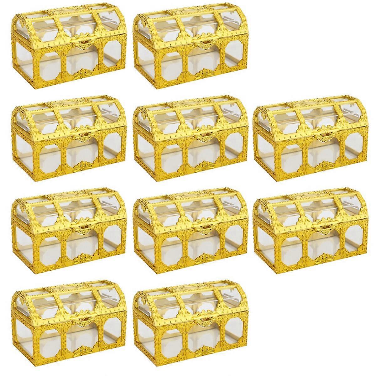 Transparent Treasure Chest Treasure Chest Candy Box Children'S Birthday ...