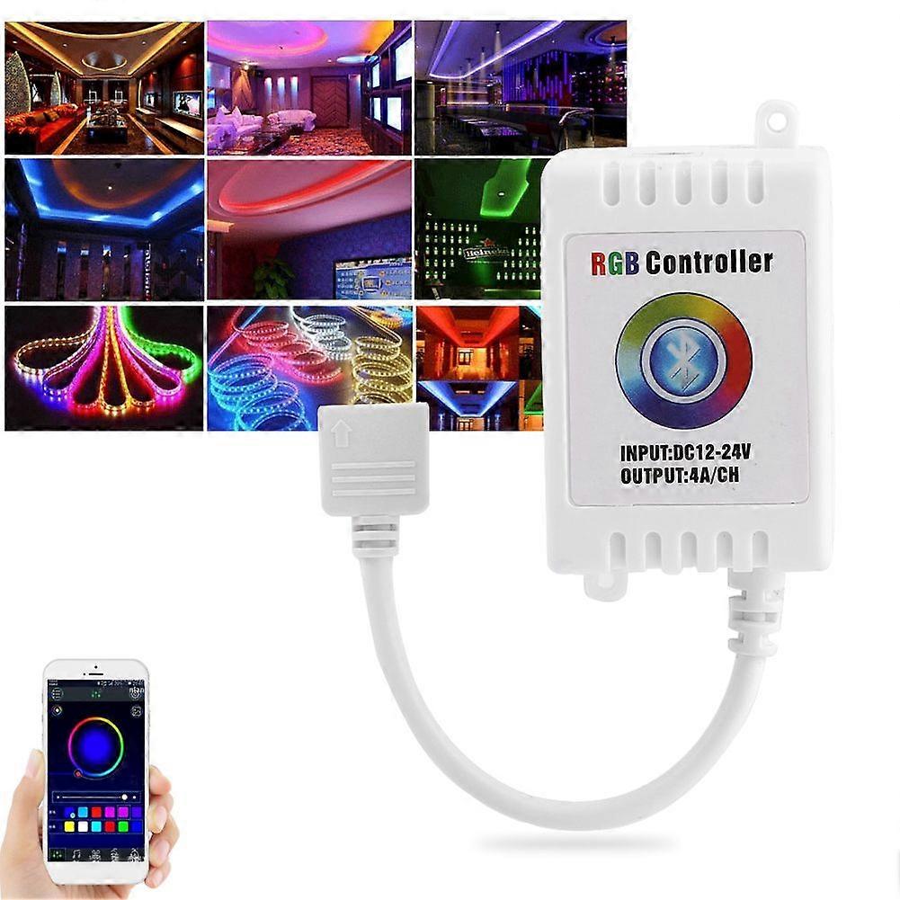 Wireless LED Lamp Remote Controller Mobile Bluetooth Control For RGB ...