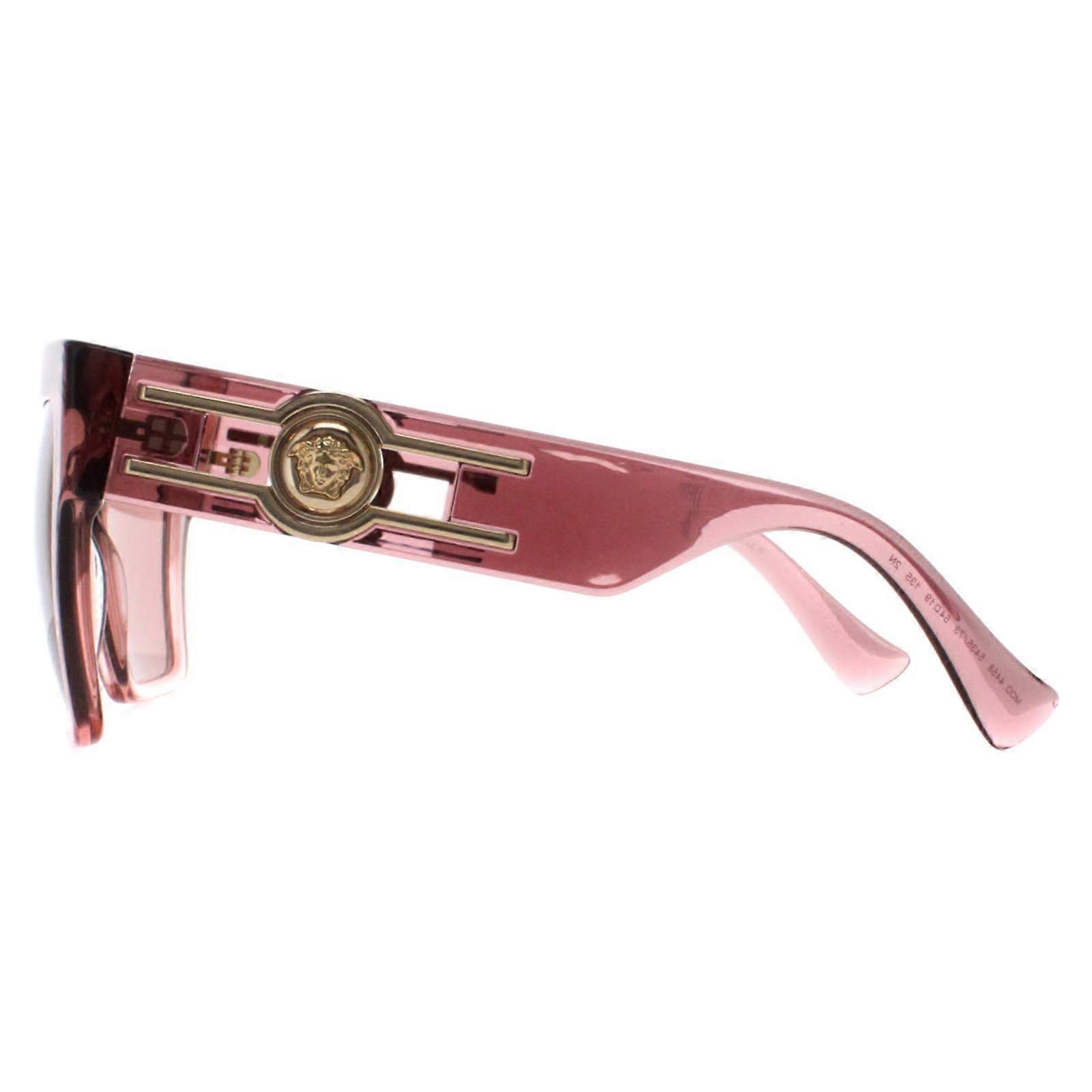Versace Sunglasses VE4458 543573 Brown Transparent Light Brown | Fruugo UK