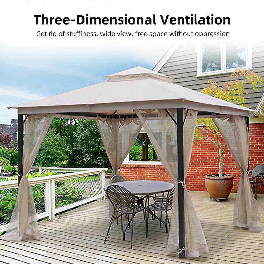 Mosquito Netting for Patio Canopy Umbrella Screen Netting for Porch Patio and Outdoor Living ...