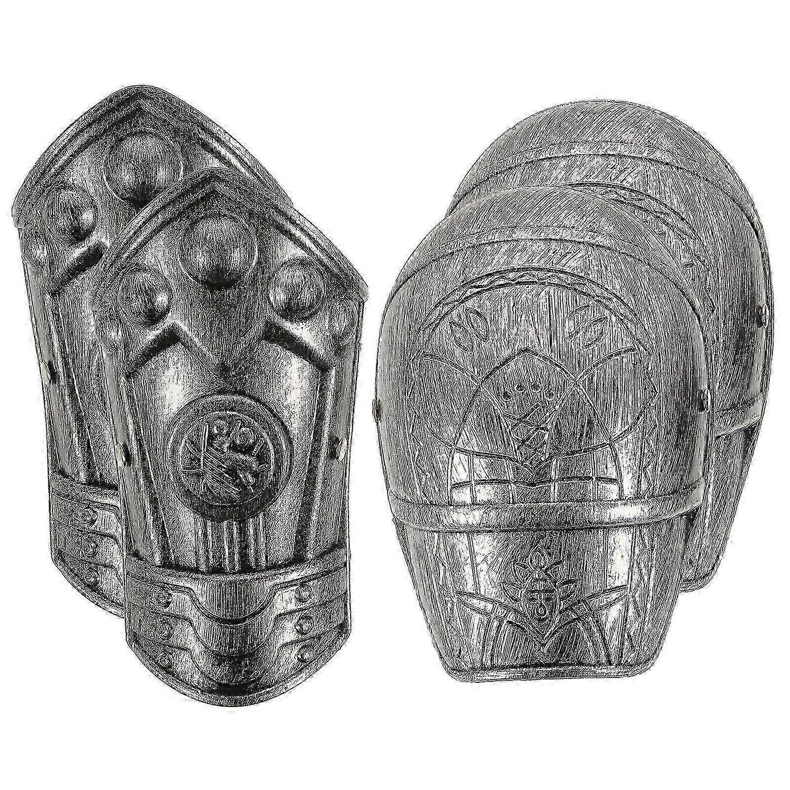 1 Set Cosplay Armour Costume Accessory Vintage Armour Arm Plate And ...