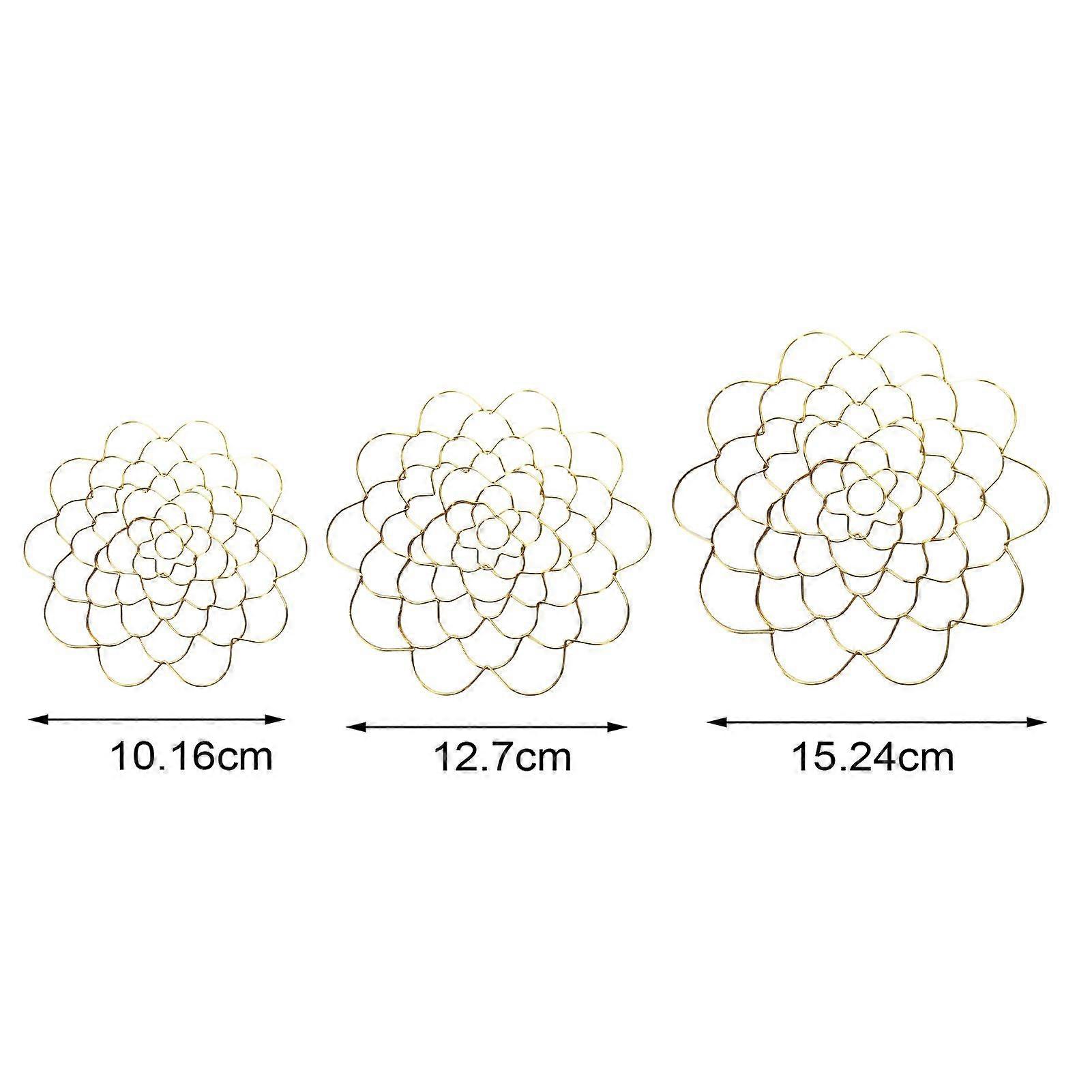 1/3Pcs Stainless Steel Spiral Stem Holder Vase Insert Flower Arranger ...