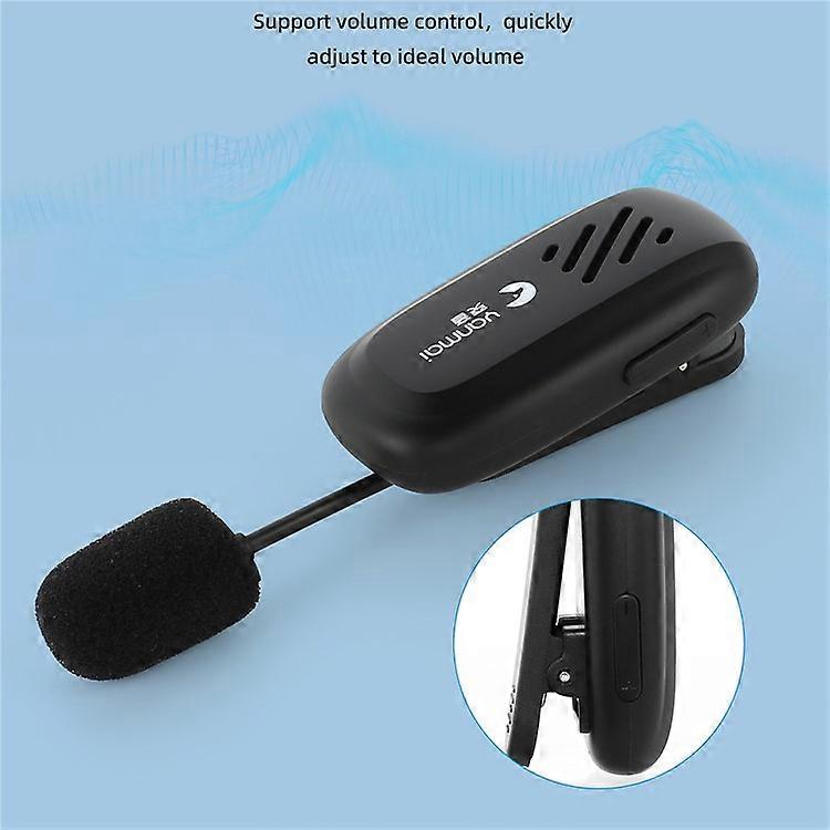 YANMAI K2 Portable Rechargeable Mini Mask Mic Wireless Clip On Mask ...