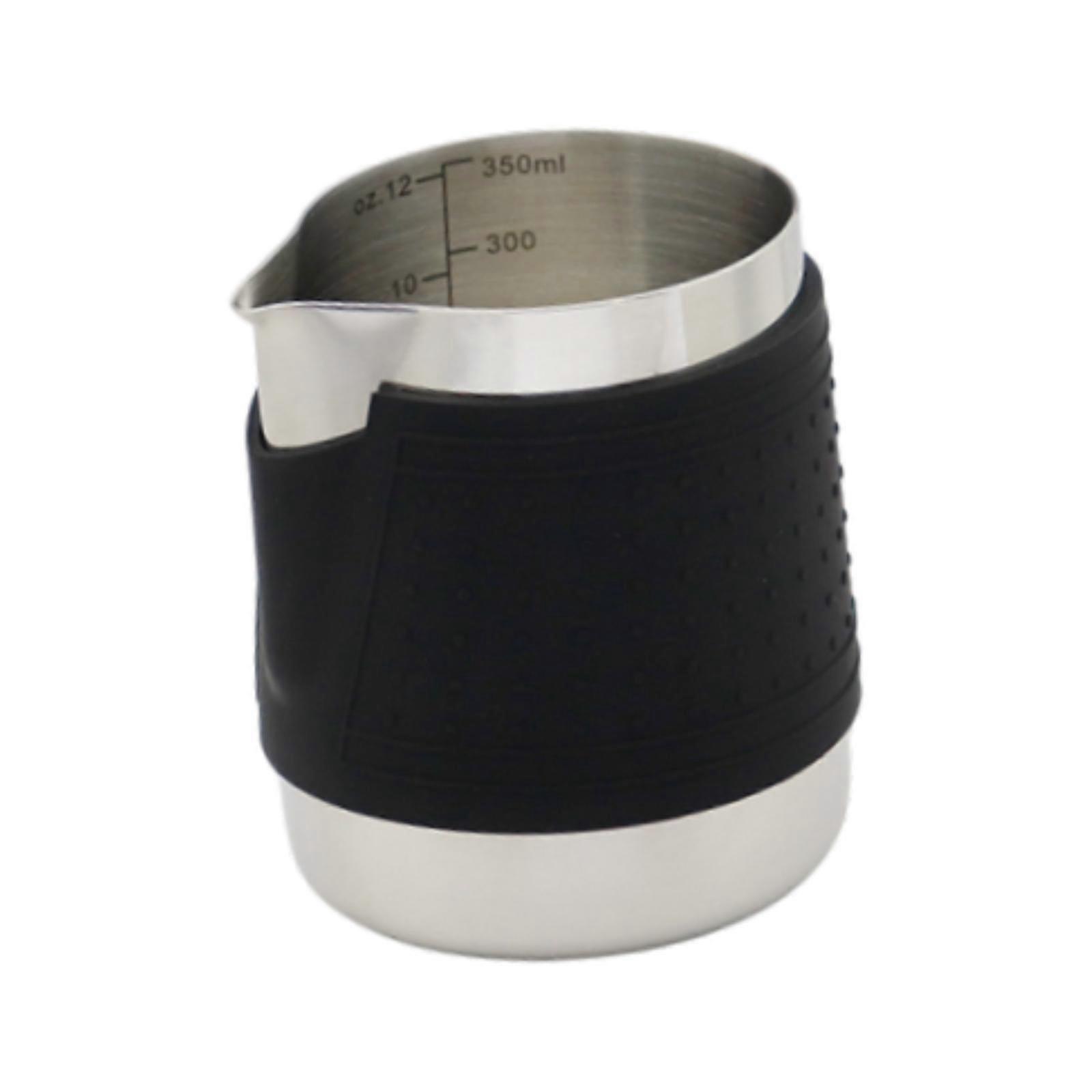Handleless Milk Pitcher Frothing Pitcher Silicone Grip Pads Baristas ...