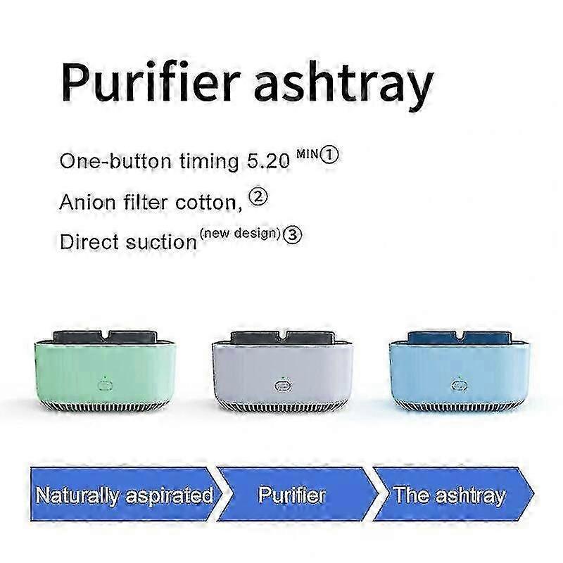 Smokeless Smoking With 360 Degree Direct Suction Cleaner With 600mah ...