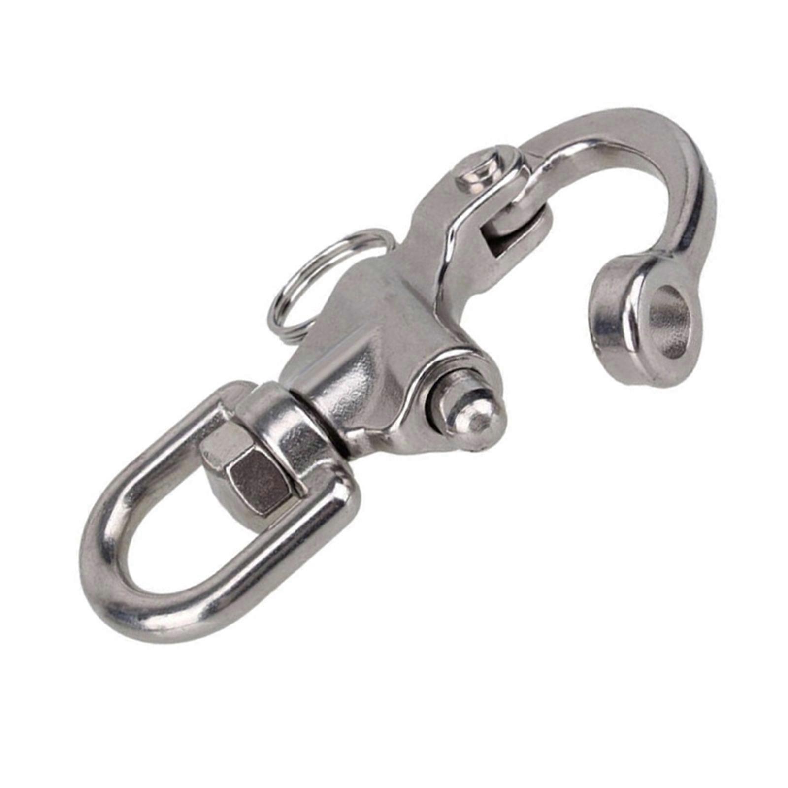 Upgraded Small Snap Shackle 316 Stainless Steel Quick Release Snap ...