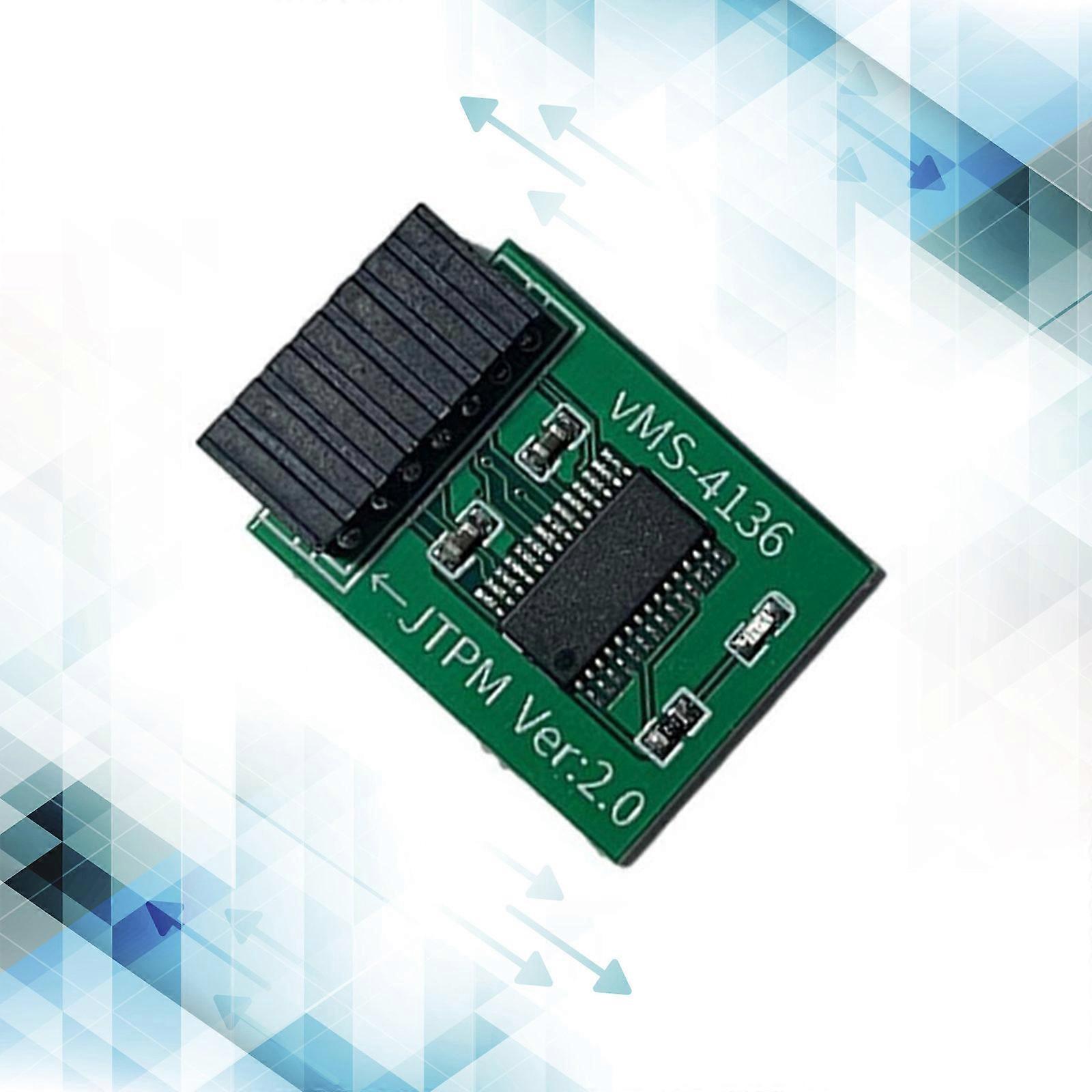 TPM Board, 14Pin For TPM 2.0 Module LPC Interface Strong Encryption TPM ...