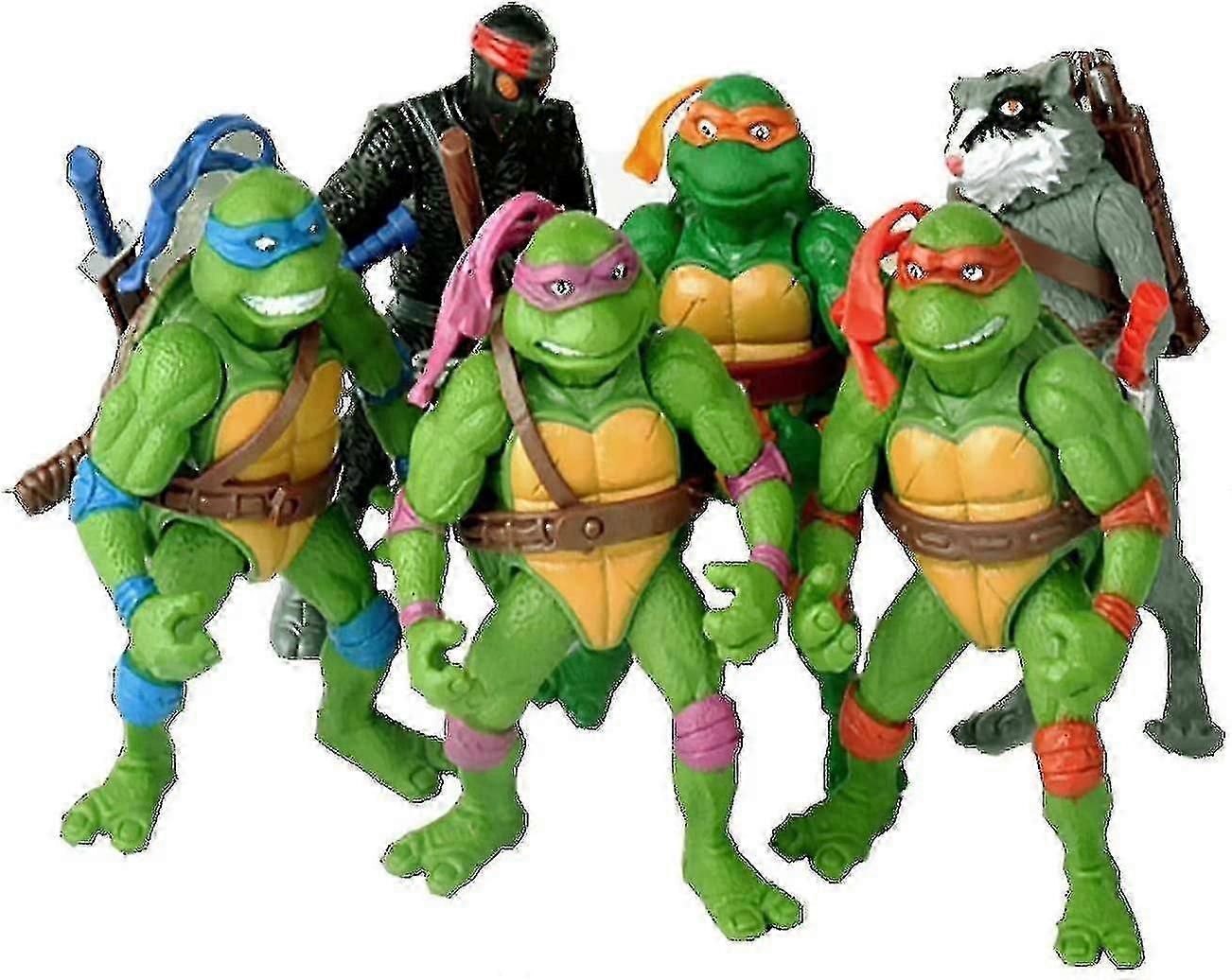 2025 6pcs Ninja Turtles Action Figure Cartoon Tartaruga Ninja Toys For ...