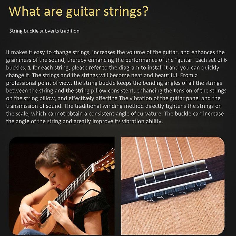 Guitar string triple-cornered chord tie it may actually improve the ...