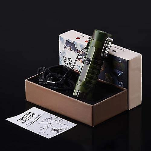 Waterproof Electric Lighter, Arc Plasma Lighter With Led Flashlight ...