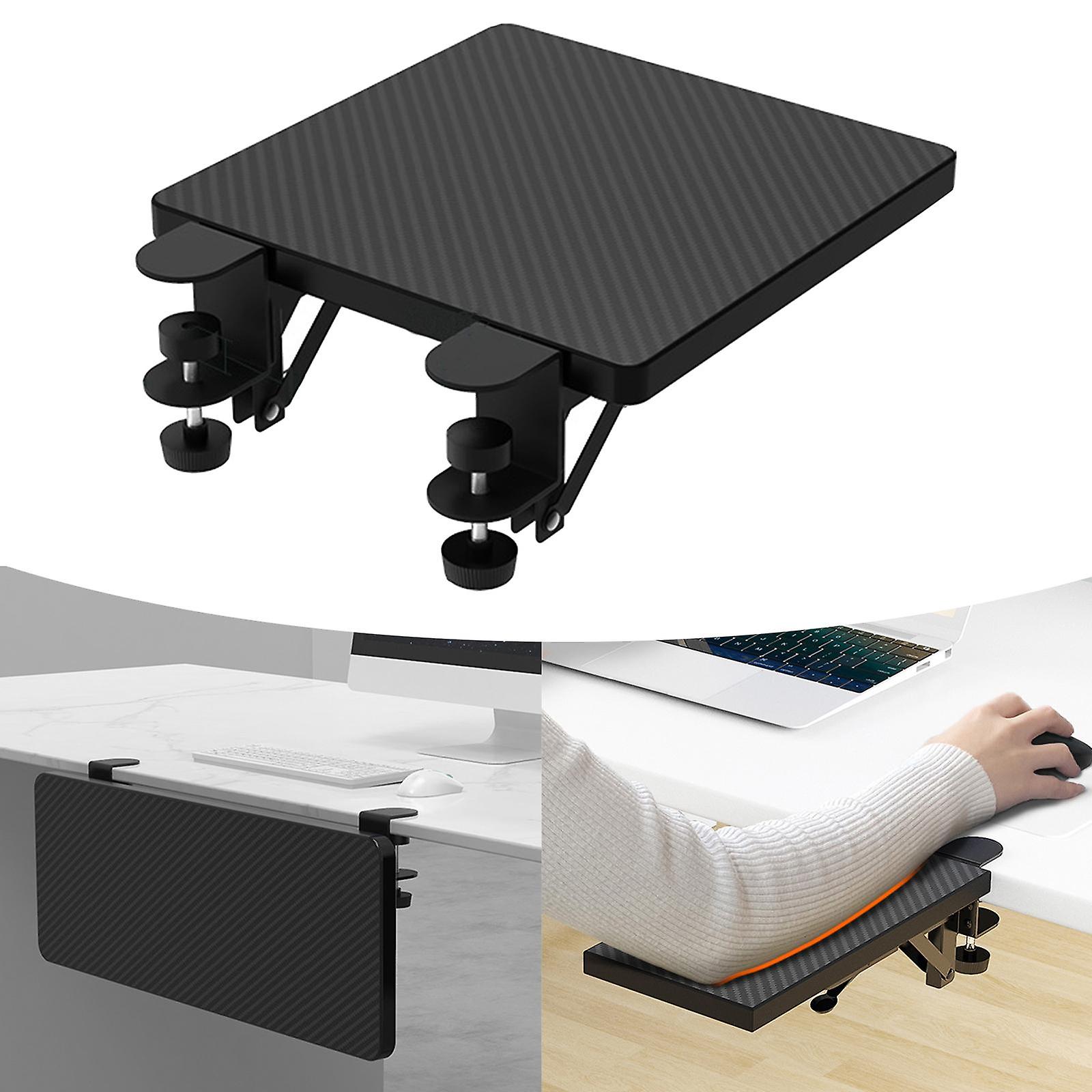 2x Foldable Ergonomic Desk Extender Tray Computer Elbow Arm Holding ...