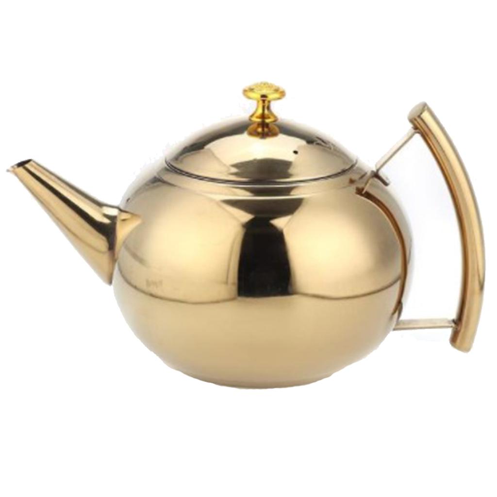 Stainless Steel Teapots with Strainer and Handle for Restaurants and ...