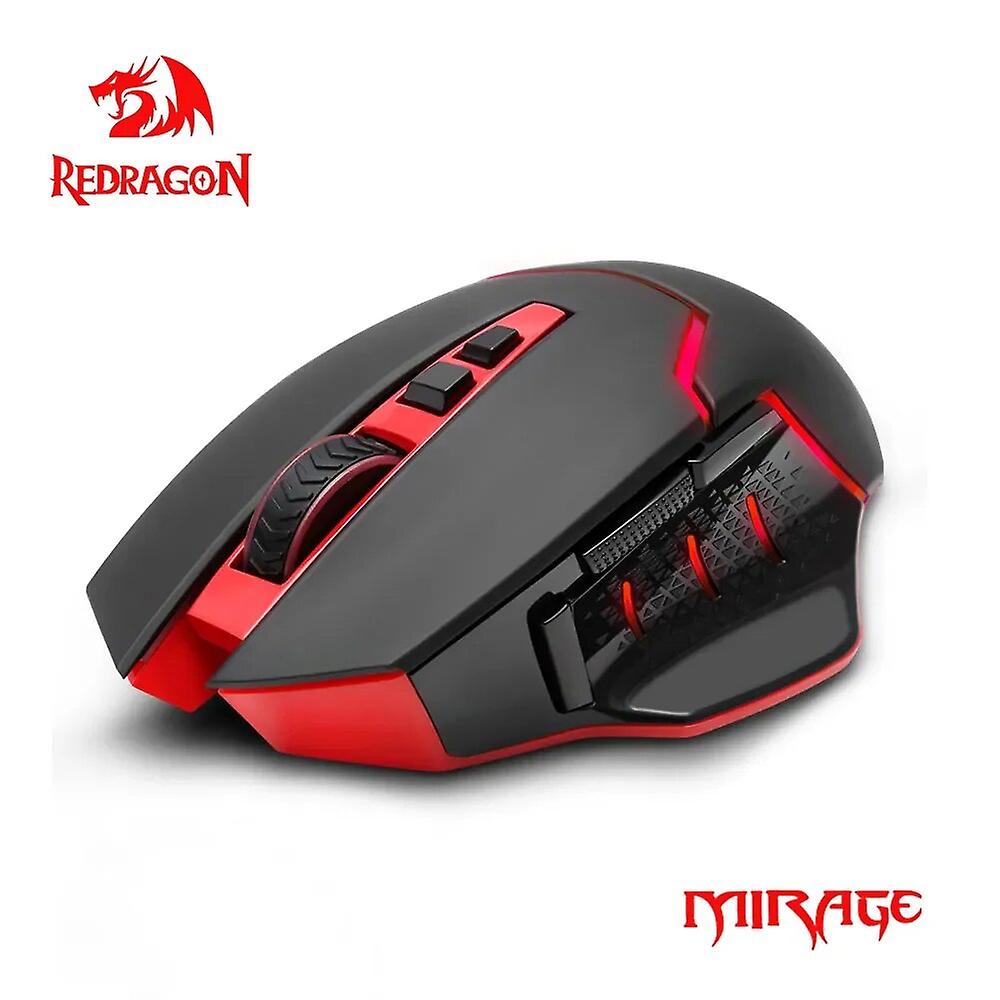 Redragon Mirage M690 Usb Wireless 2.4g Gaming Mouse 4800dpi 8 Buttons Programmable Ergonomic For ...