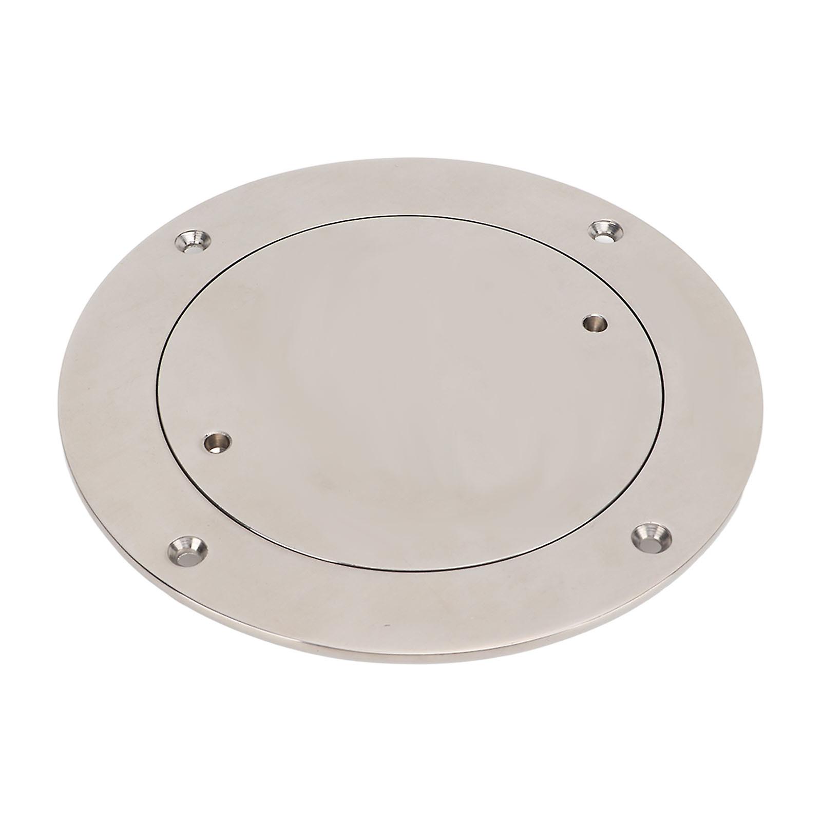 Deck Plate 5in 316 Stainless Steel Waterproof Inspection Hole Cover ...