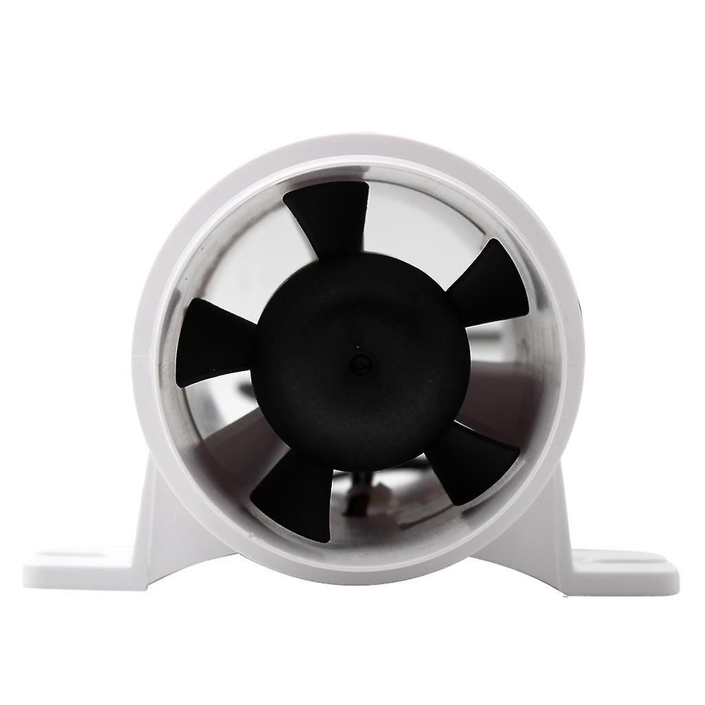 SEAFLO 3" In-Line Marine Bilge Air Blower 12V 145 CFM Quiet Boat White ...