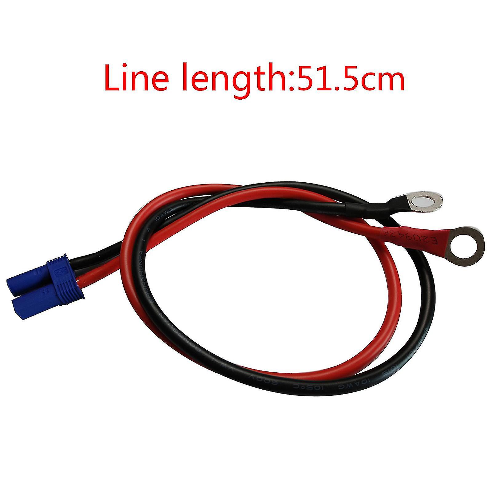Motorcycle Battery Charging Cable Ec5 To O Ring Fast Charging Adapter Extension Power 10awg 50cm ...
