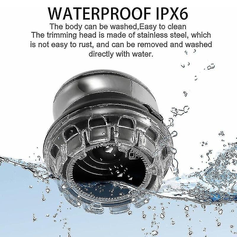 Portable Electric Hair Clipper 360 Rotation Hair Trimming Cutter ...