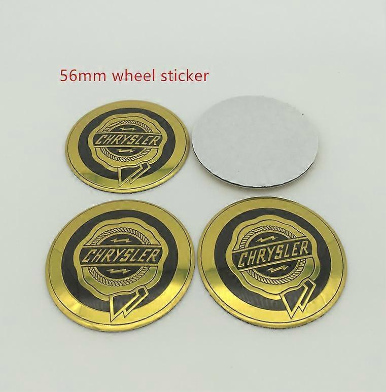 4pcs 56mm Chrysler 300c Car Wheel Center Cover Hub Cap Resin Badge ...