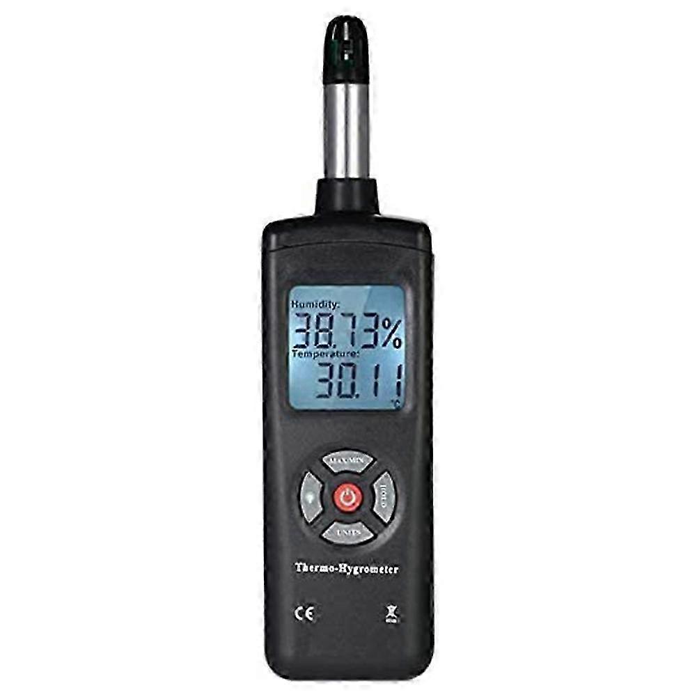 Digital Psychrometer Hygrometer, High Sensitive Hygrometer with Dew ...