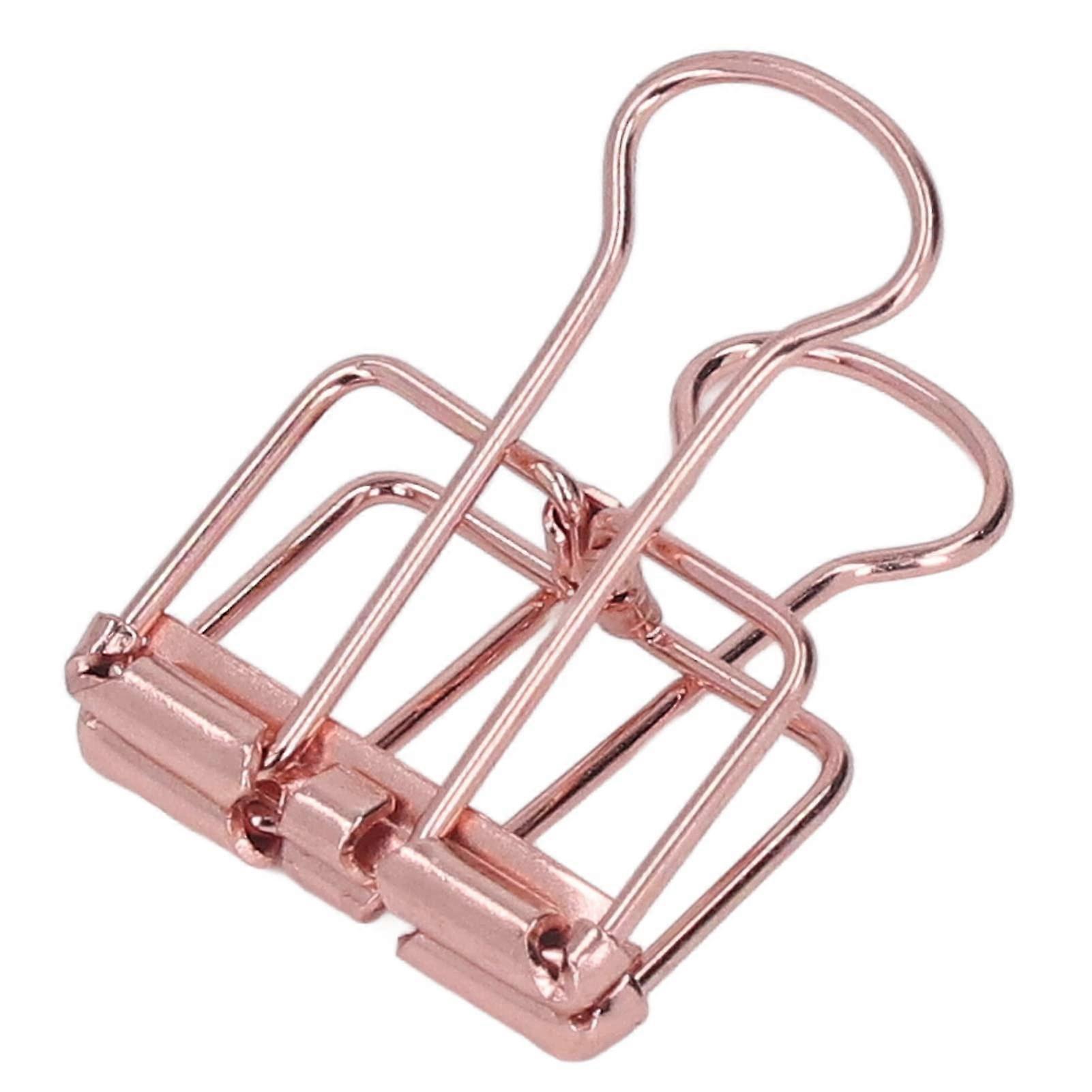 80 Pcs Multi Purpose Metal Wire Clip Set, Metal Hollow Small Clips ...