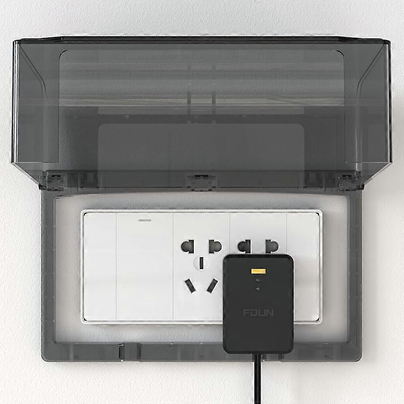Flip Weatherproof Socket Cover Waterproof Socket Box Self Adhesive Socket Protector For Outdoor