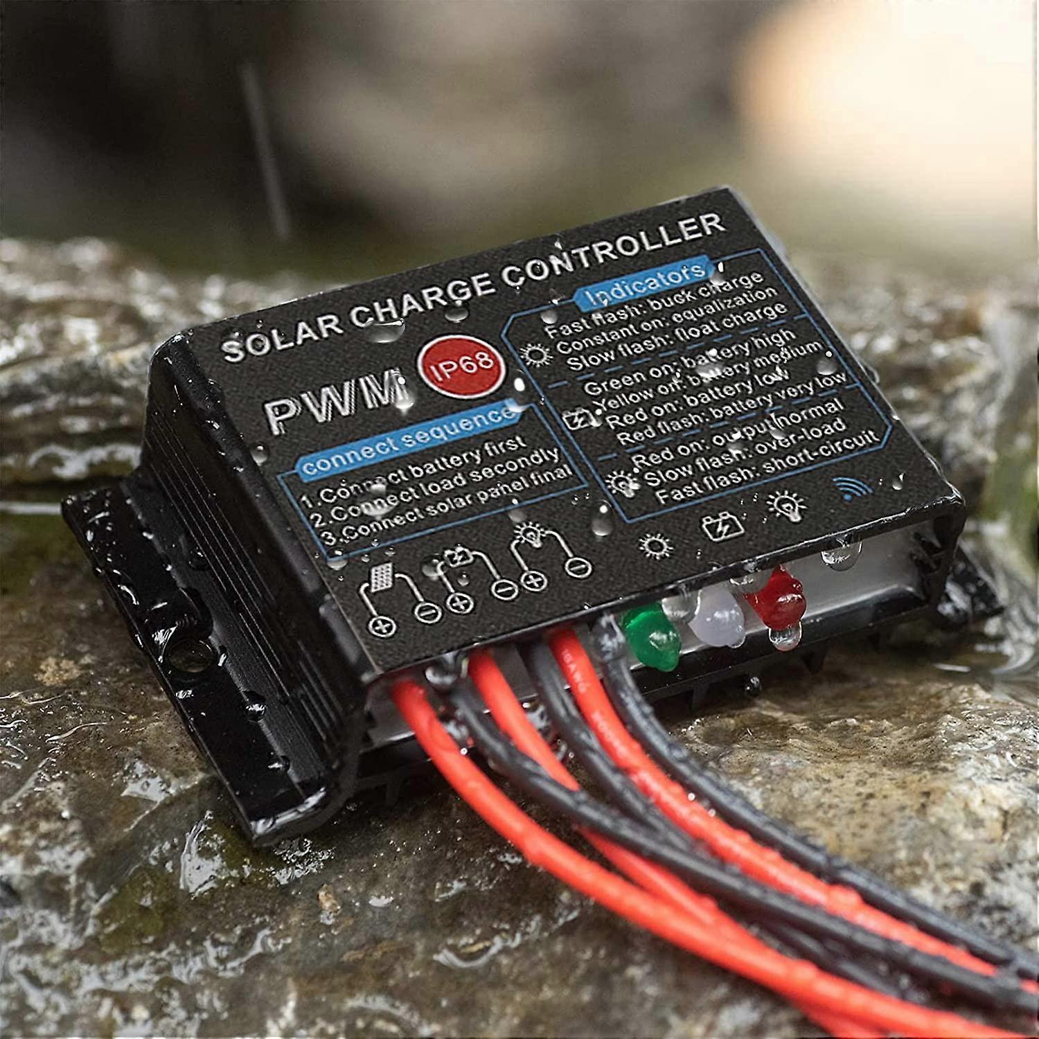 Solar Panel Regulator, Charge Controller Solar Panel Regulator 12V/24V ...