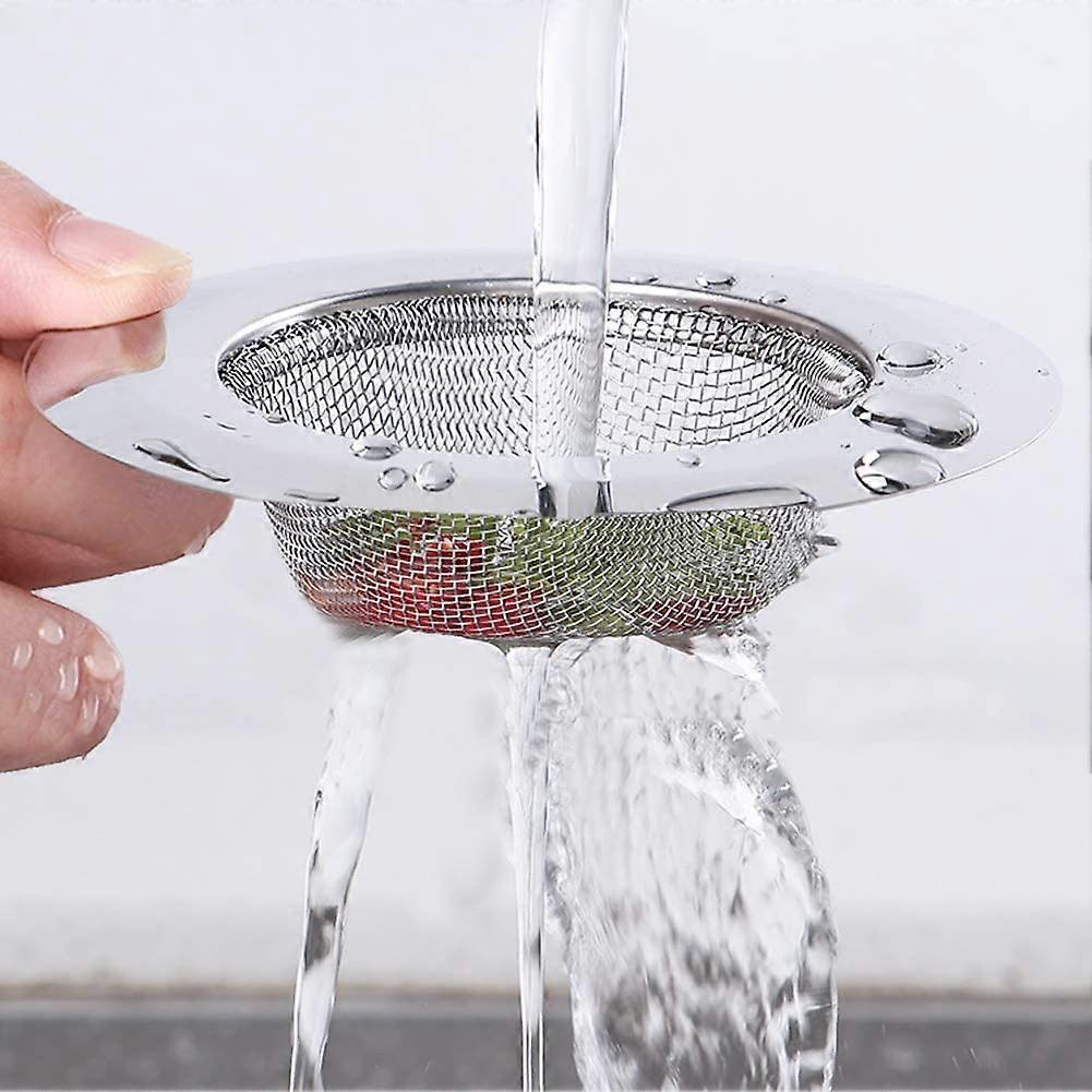2PCS Stainless Steel Sink Strainer, 7.5cm Drain Strainer, Sink Strainer ...