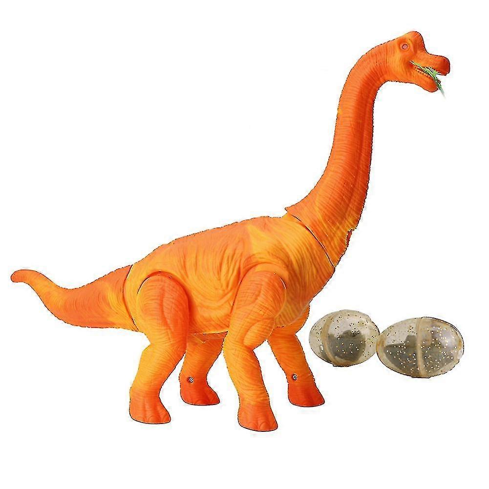 Electronic Egg Laying Walking Dinosaur Projection Moving Tail Model Kid ...