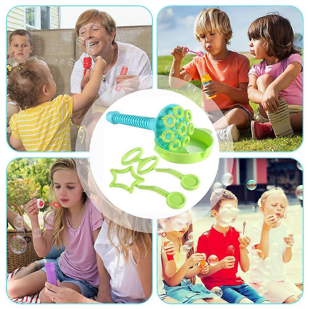Kids Trumpet Bubble Blower Set Fun Outdoor Bubble Maker Sticks for Kids ...
