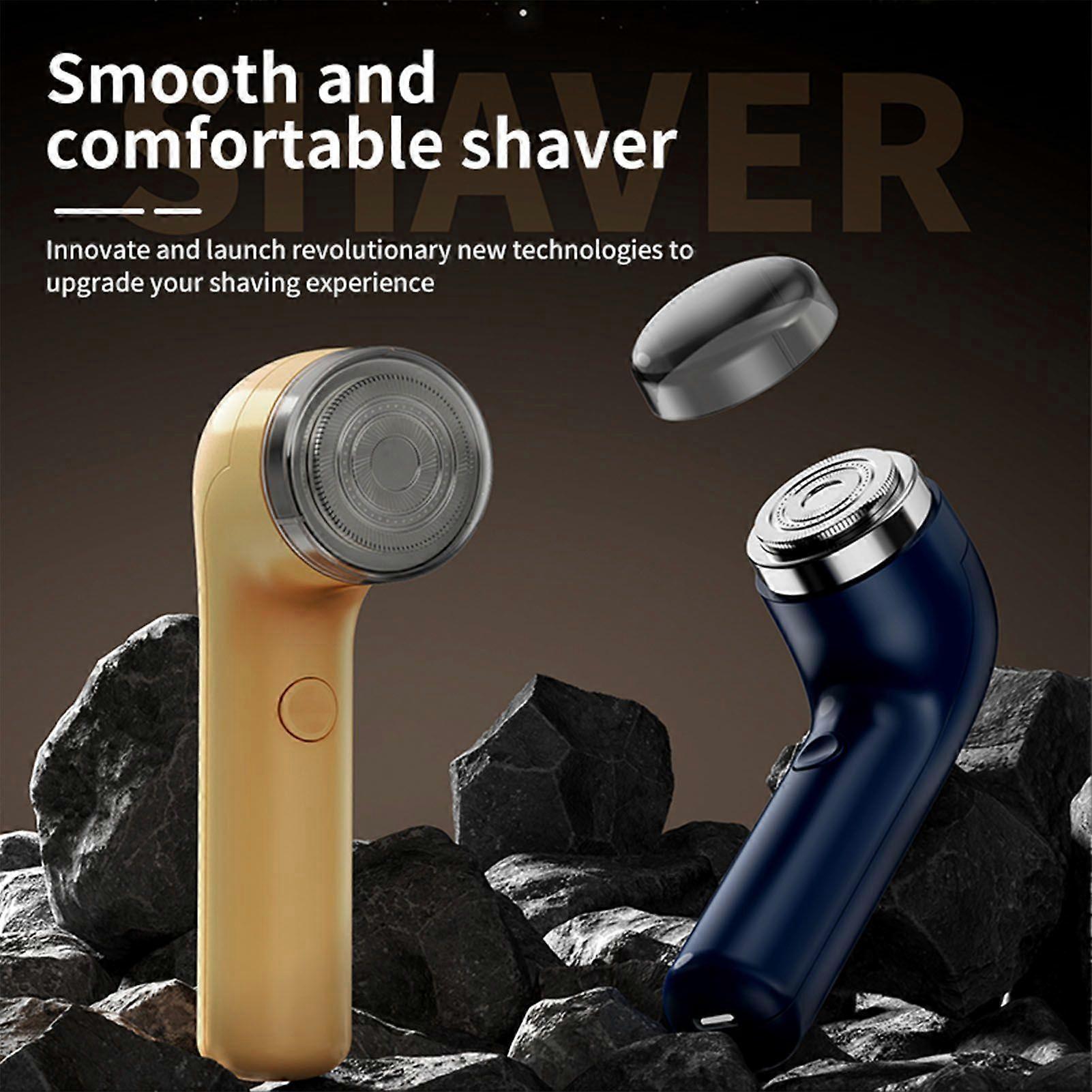 Men Mini Electric Beard Trimmer Clipper Facial Hair Trimmer for Beard ...