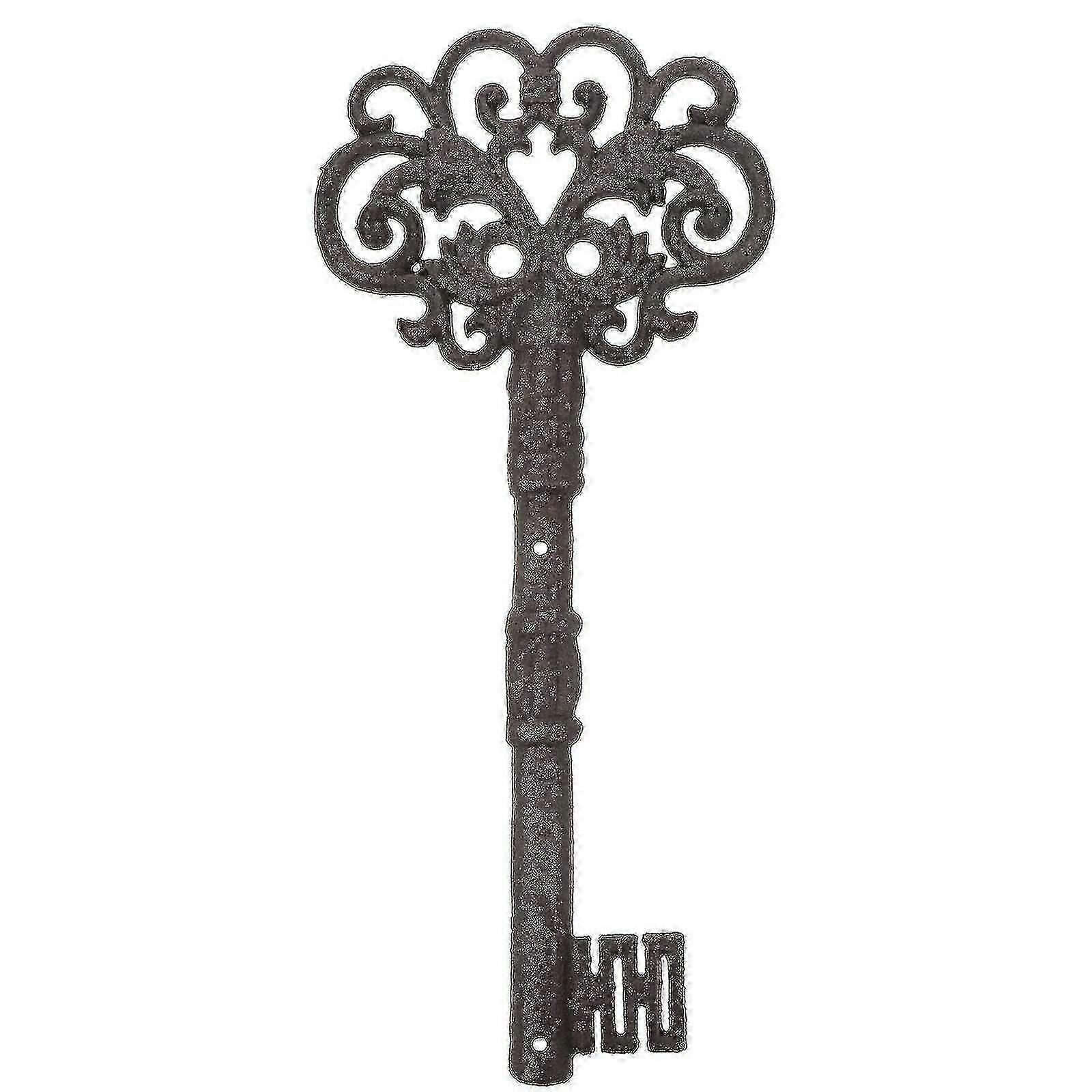 Pirate Accessories Metal Wall Castle Key Big Skeleton Key Iron Skeleton ...