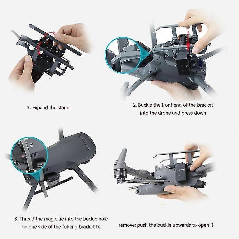 For Mavic 3 Airdrop System Landing Gear Foldable Drone Payload | Fruugo UK