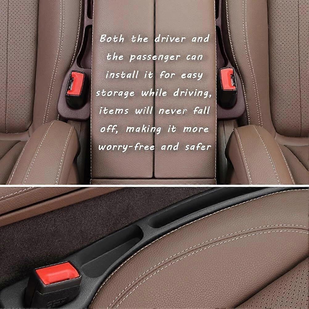 Car Seat Gap Filler 2 Pack,No drop Seat Guard,Universal Fit PU Car Seat ...
