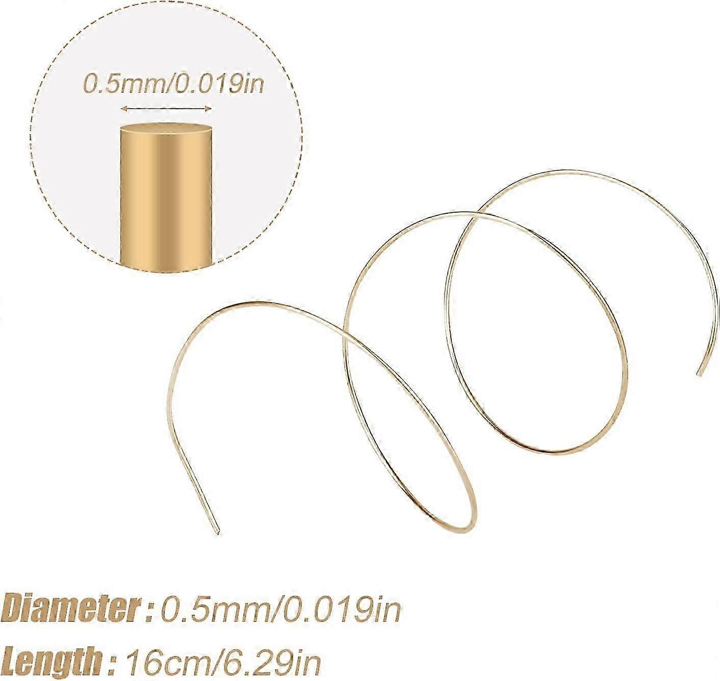 14K Gold Solder Wire for Jewelry Making, 6.3 Inch Long Easy Solder Gold ...